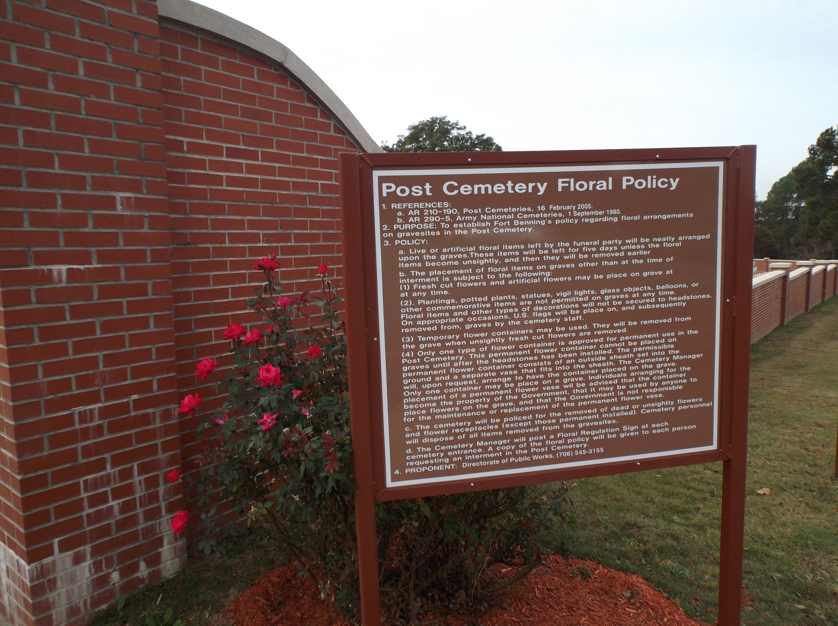 Fort Benning Main Post Cemetery